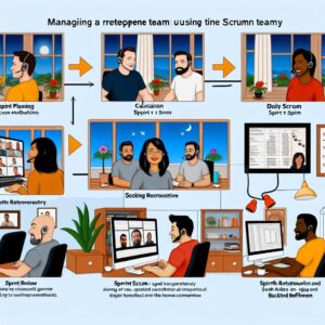 How to Manage a Remote Development Team with Scrum: 5 Scrum Events – Smartbrain Blog