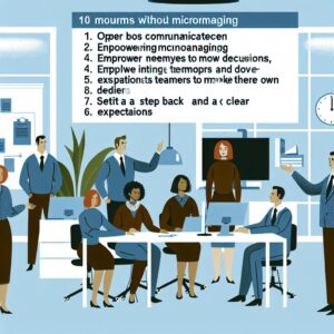 How to Manage Without Micromanaging: Top 10 Working Tips - Smartbrain Blog